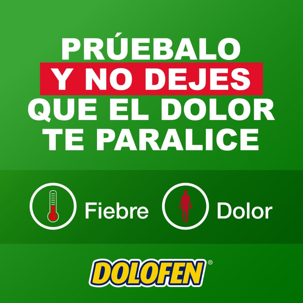Dolofen 500mg X 20 Capsulas - Tienda Coasmedas