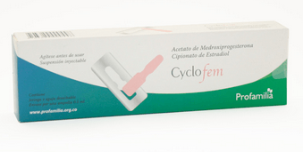 Cyclofem 5Mg/25Mg Ampolla X 0.5 Ml - Tienda Coasmedas