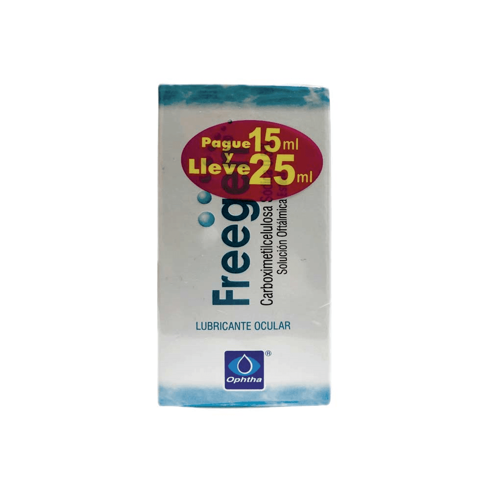 Oferta Freegen Solucion Oftalmica Pague 15Ml Lleve 25Ml - Tienda Coasmedas
